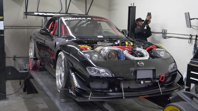 Turbo 4 Rotor RX-7 - Coub