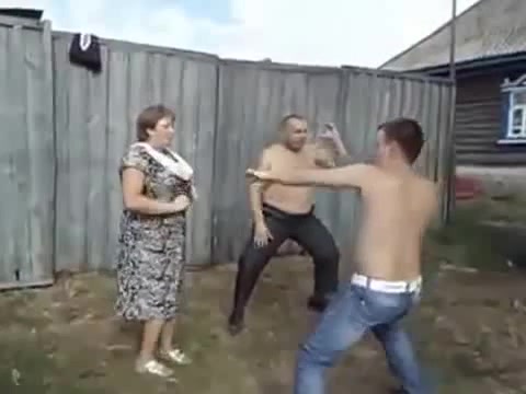 Дискотека в деревне / Meanwhile, in Actual Russia - Coub