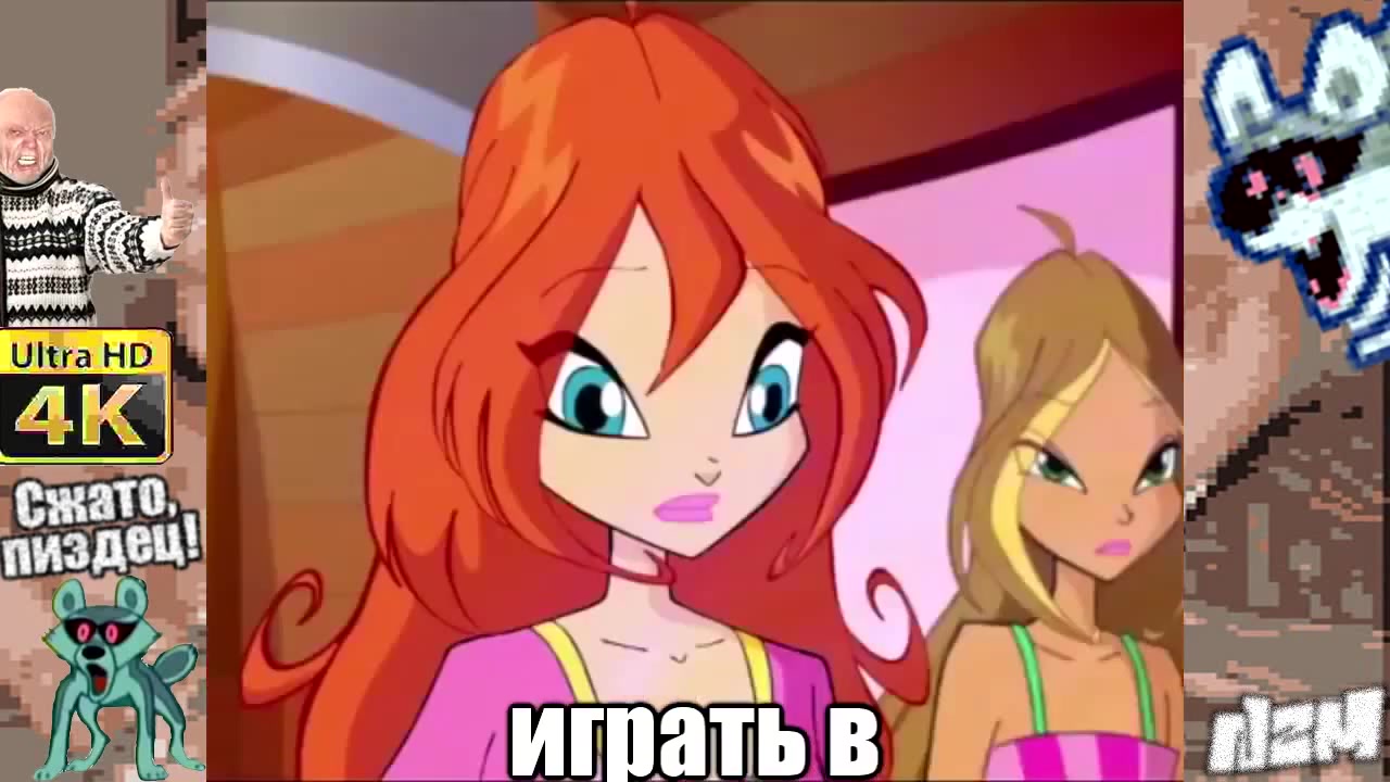 Happy Wolf - фея хоррор игр на UNITY | WINX RYTP - Coub