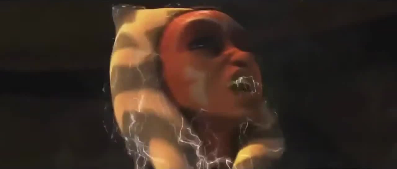 Ahsoka Tano getting electrocuted constantly - Coub