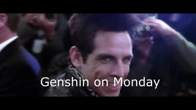 Genshin on Monday - Coub