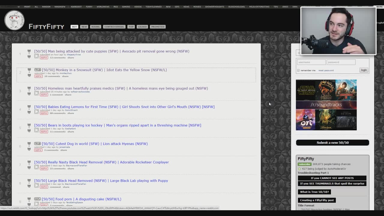 REDDIT 50/50 CHALLENGE #2 - Coub