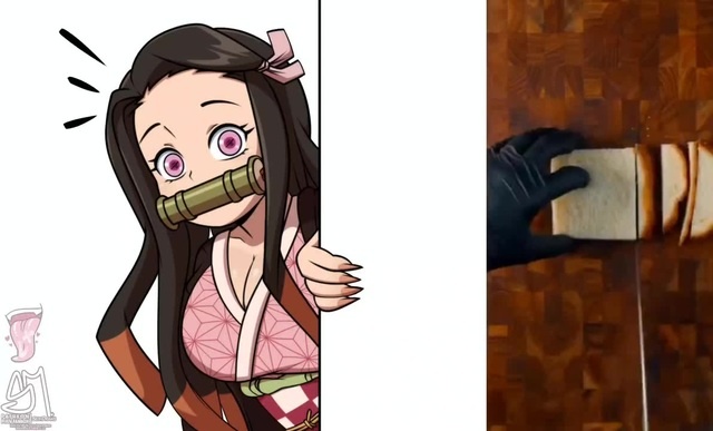 Nezuko slap - Coub