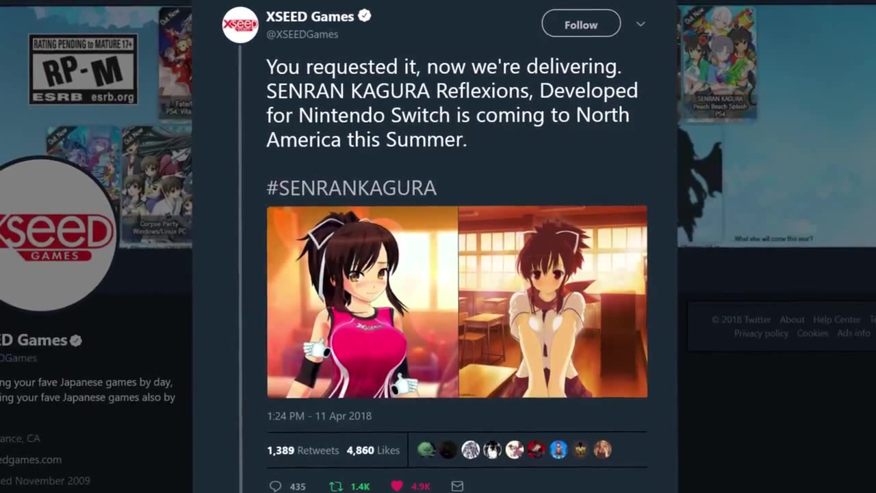 The new Senran Kagura game in a “nut”shell - Coub