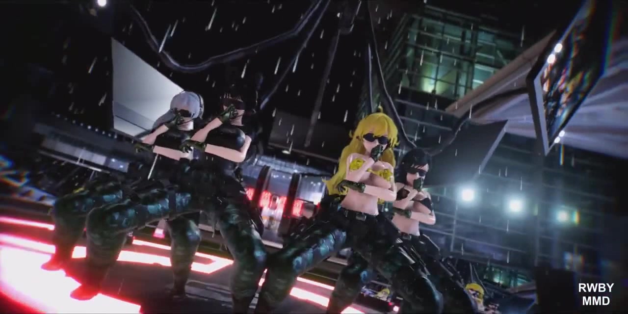 【MMD RWBY】Japanese SWAT - Coub