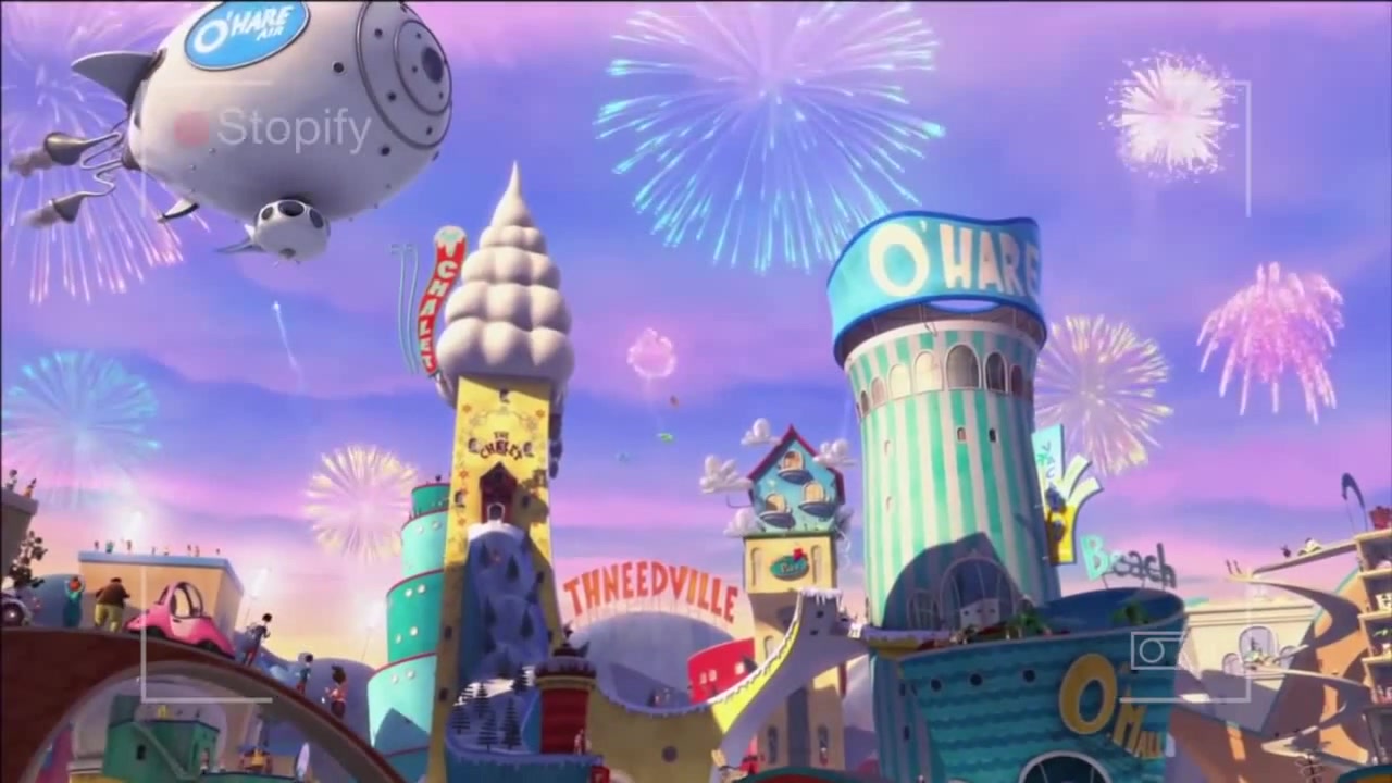 It's Thneedville but the drunk camera man's back at it. - Coub