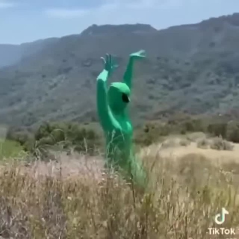 Green Alien - Coub