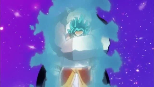 Powerful explosion of Super Saiyan Blue - Coub