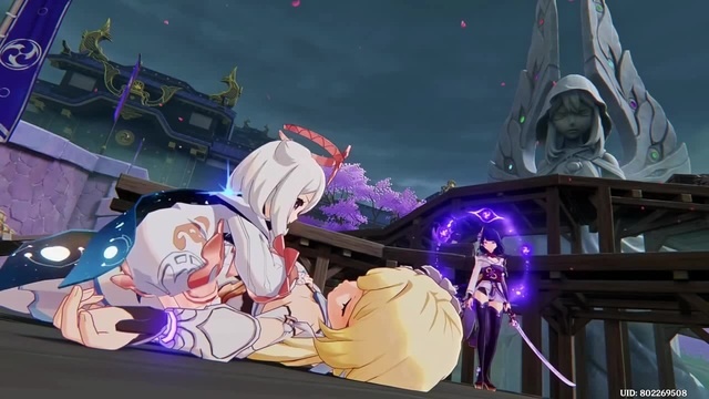 Sad but cute Paimon - Genshin Impact - Coub