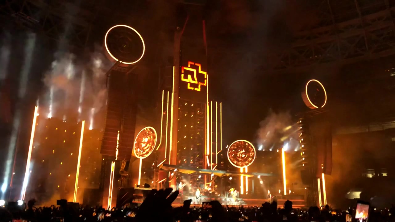 Концерт Rammstein в Москве, Лужники 29.07.2019 Sonne - Coub
