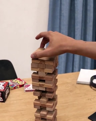 Unstable Jenga - Coub