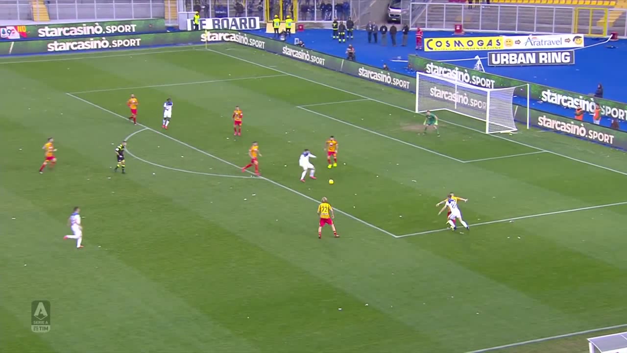 Lecce 2-7 Atalanta | Zapata Scores Hat-trick As Atalanta Put 7 Past Lecce | Serie A TIM - Coub