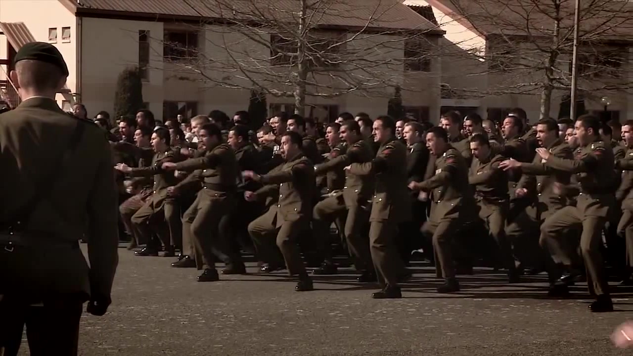 2nd 1st Farewell Their Fallen Comrades With A Huge Haka - Coub