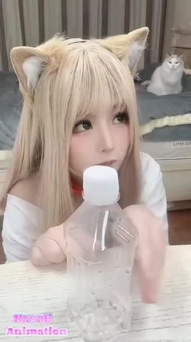 Normal Cat in ohio So Cutee 🥰douyin girl💖💞 - Coub