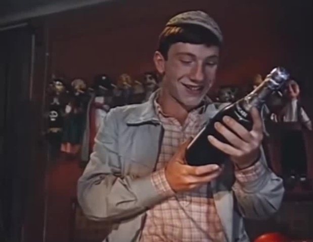 Semi-dry Soviet champagne - Coub