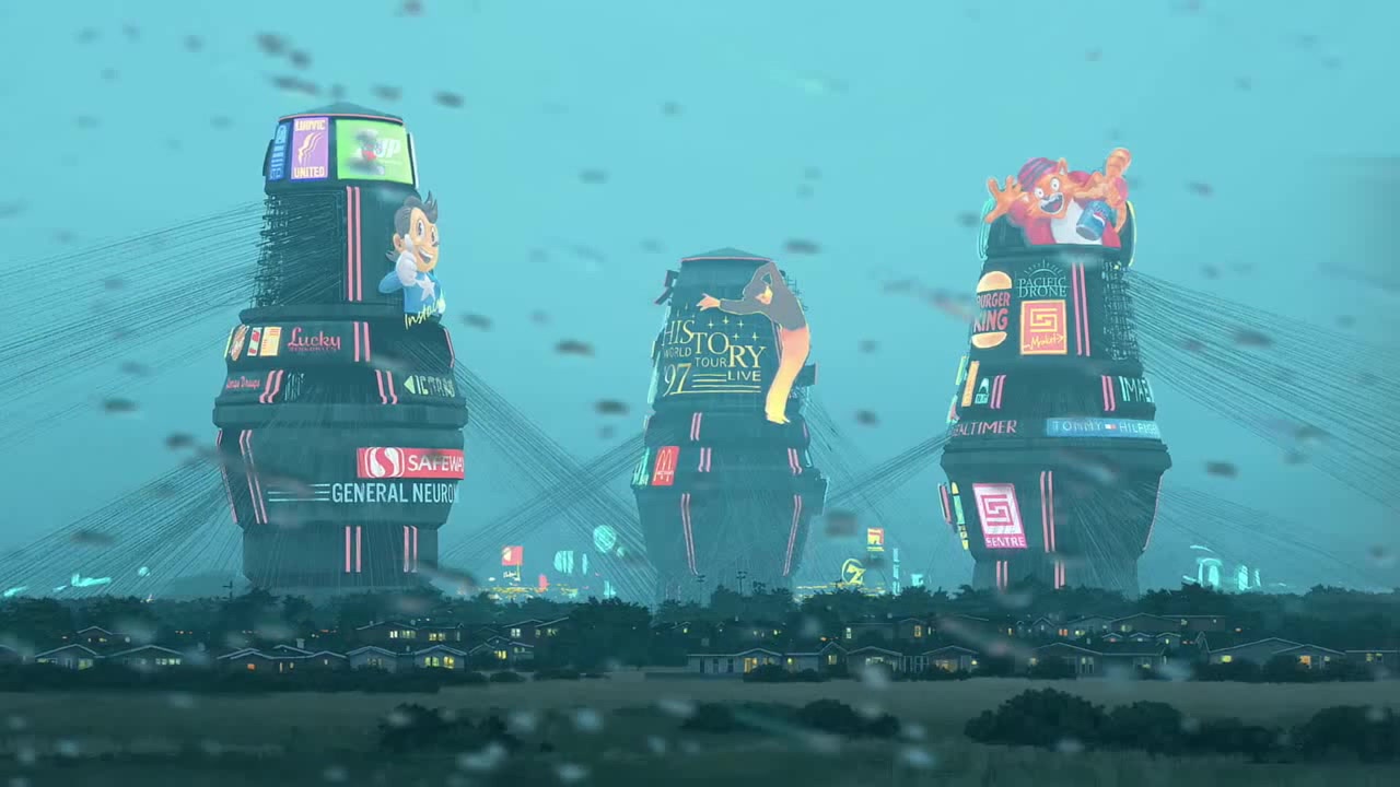The Electric State by Simon Stalenhag – Animated - Coub