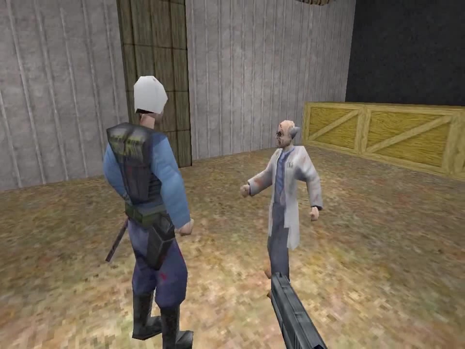 Half-Life Alpha v 0.52 (9/4/97) - Tech Demo Gameplay - Coub
