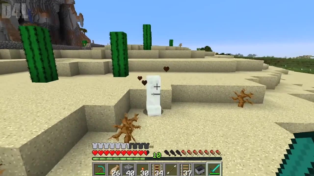 [Minecraft] Creeper causes a chain reaction - Coub