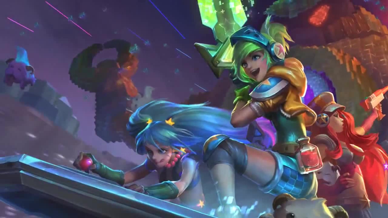 League of Legends ARCADE Login Theme - Coub