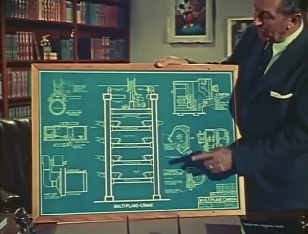 Walt Disney's MultiPlane Camera (Filmed: Feb. 13, 1957) - Coub