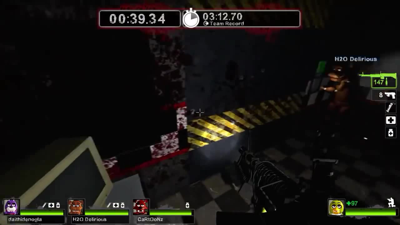 Five Nights At Freddy's Vs. Minecraft! (Left 4 Dead 2 Funny Moments and Mods) - Coub