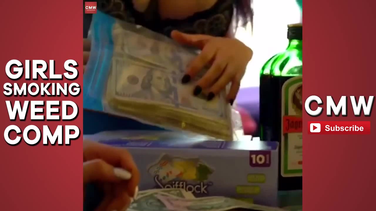 GIRLS SMOKING WEED COMPILATION #1 - Coub