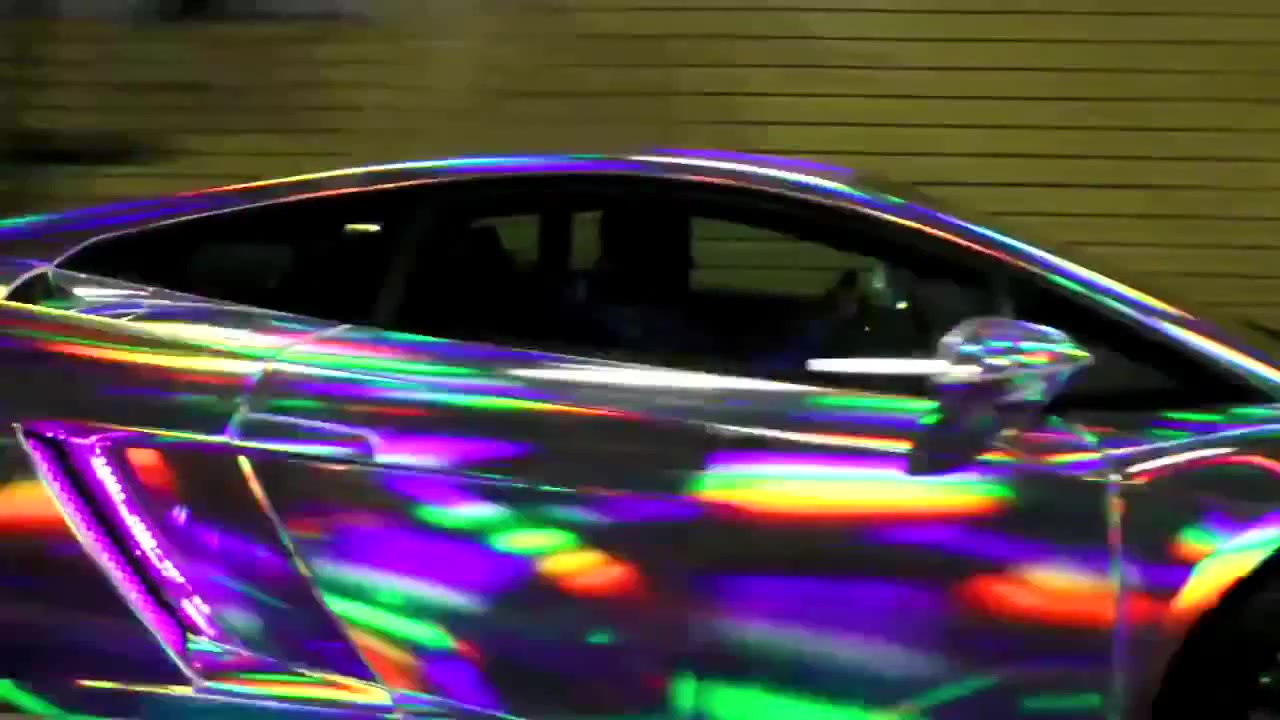 ド派手LEDランボルギーニ軍団 夜間首都高爆走編 Tokyo Midnight Lambo Run- Japan LED ...