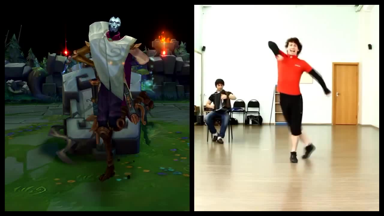 Jhin Dance Reference - Lezginka - Coub