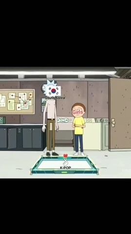 K POP Rick and Morty meme True level - Coub