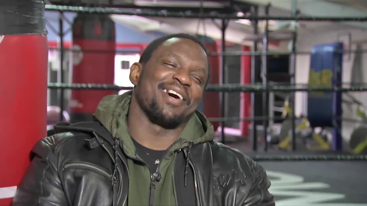 Dillian Whyte bursts into laughter - Coub