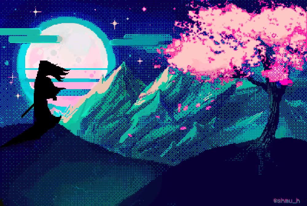 Samurai 8 bit - Coub