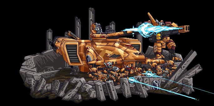 gif pixel-art tau empire - Coub