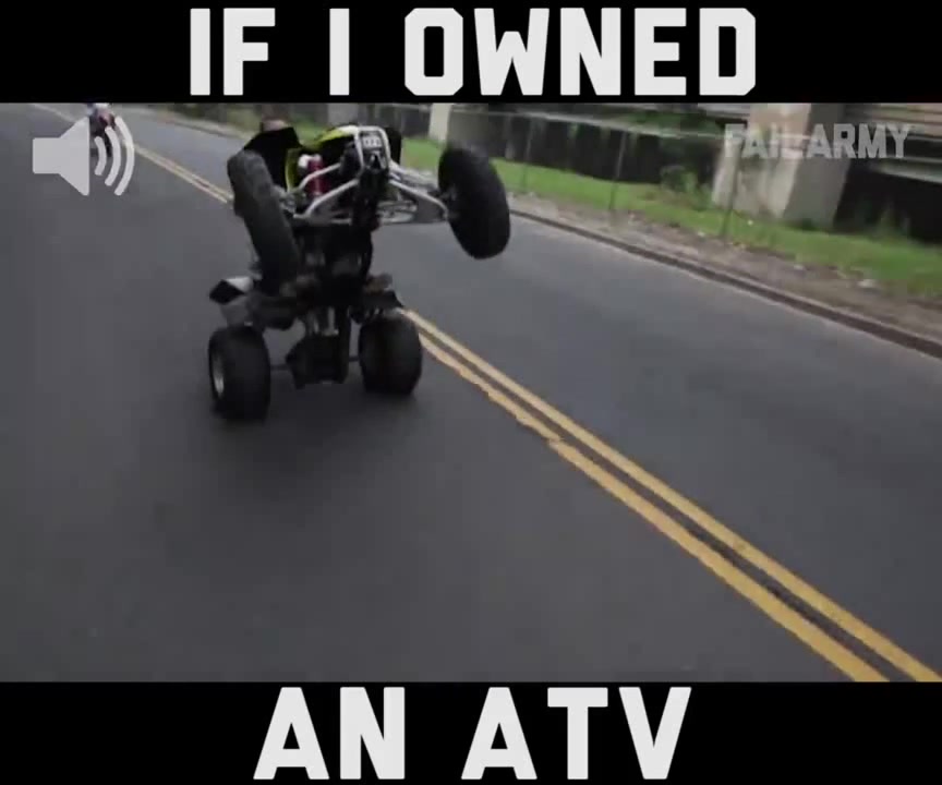 If I Owned and ATV Fails Compilation - Coub
