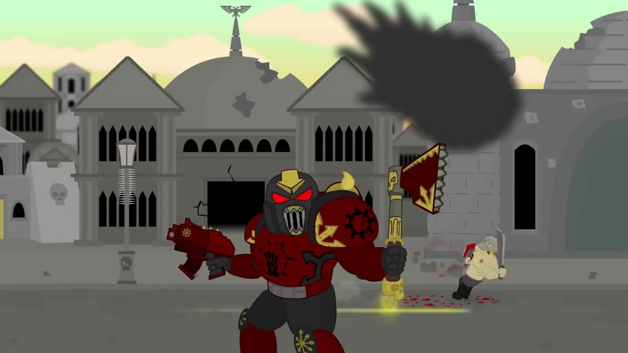 WARHAMMER 40000 Cartoon S2E3 "War factory" - Coub