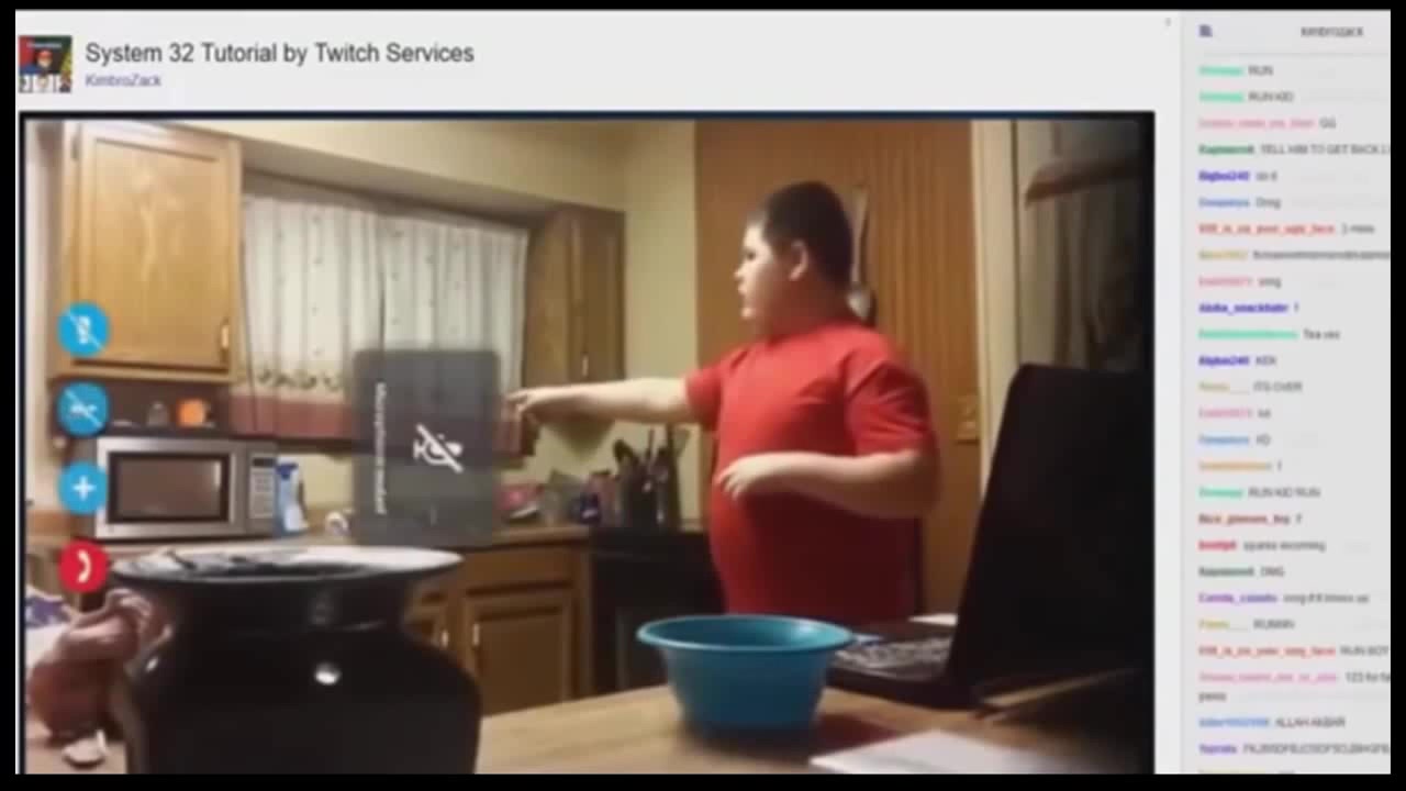 Twitch Streamer Cooks Laptop In The Microwave! - Coub