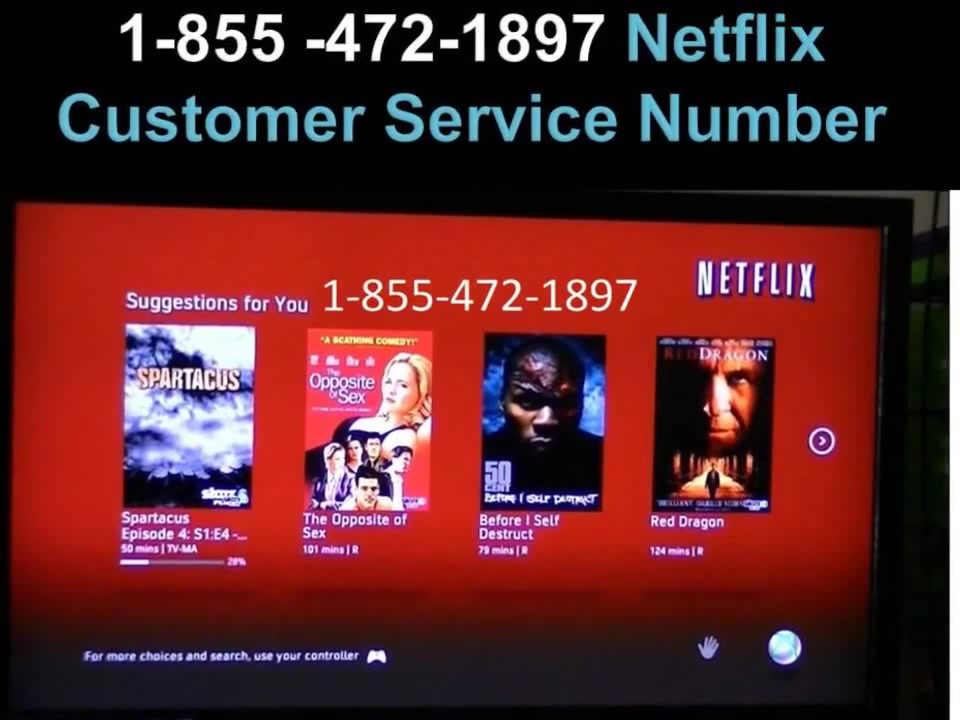 1-855-472-1897 Netflix Customer Service Number - Coub