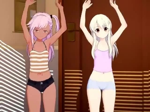 loli разминка - Coub