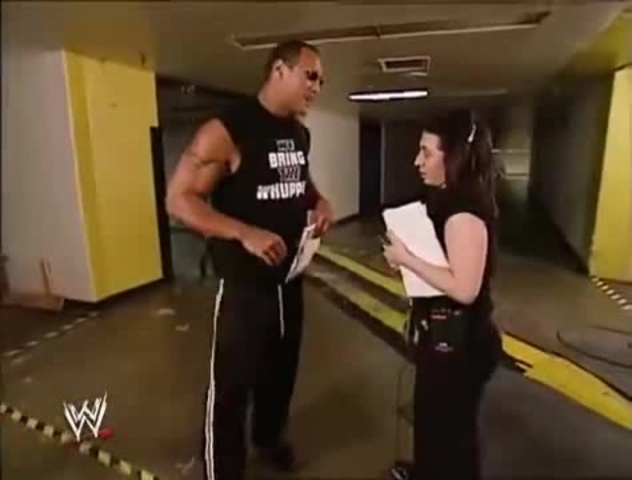 The Rock Flirts With Mail Carrier Girl ( The Rock Special Delivery Surprise!) - Coub