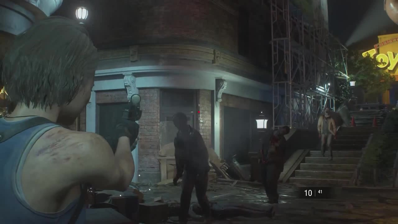 Бо-ги-ня... Resident Evil 3 Remake - Coub