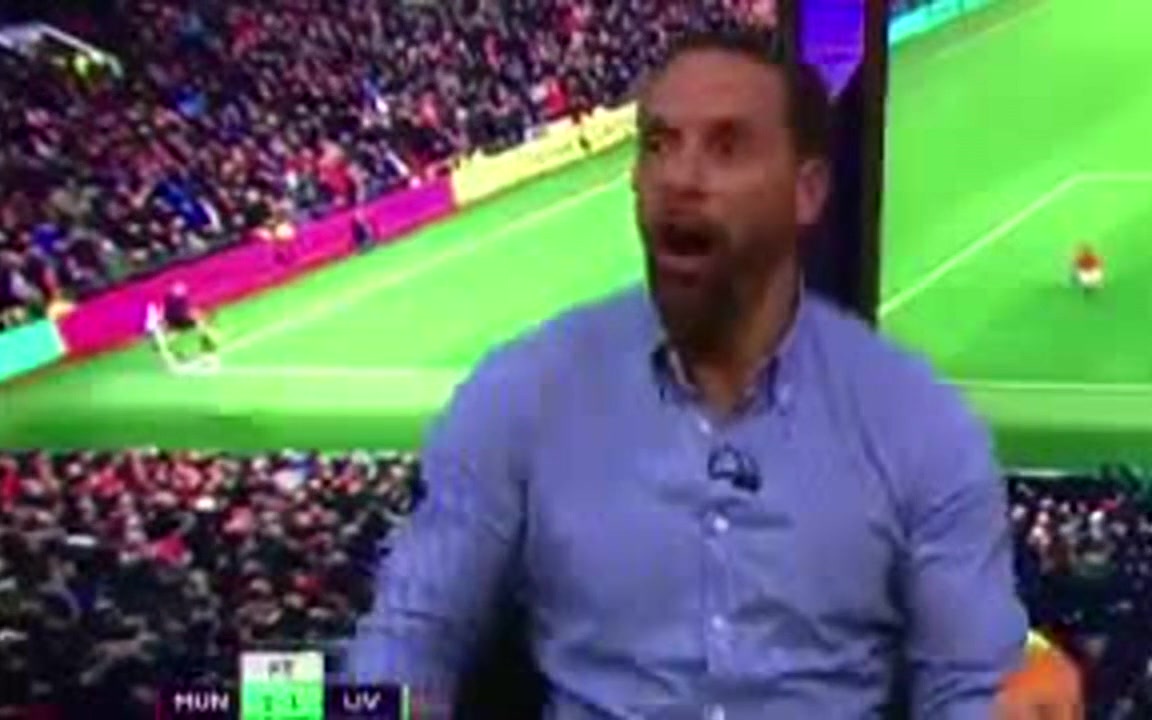 Rio Ferdinand screaming like an animal - Coub