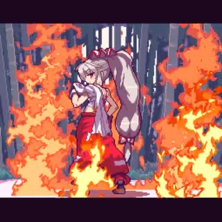 Burning Mokou - Coub