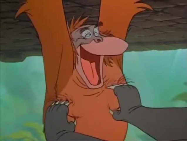 King Louie tickling #disney - Coub