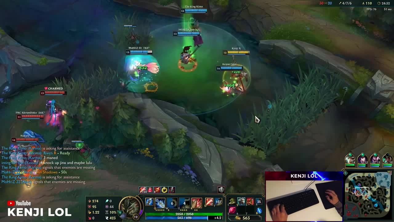 YT - KENJI LOL! JARAVAN AND YASUO COMBO! - Coub
