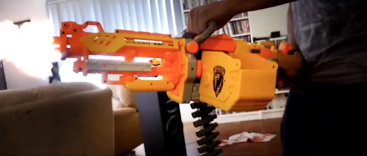 Nerf Machine Gun! - Coub