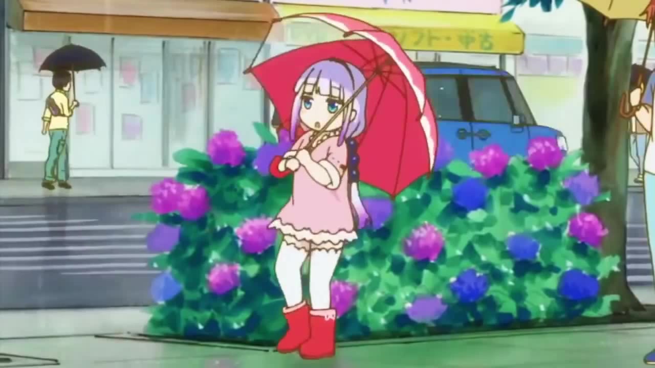 Kanna in rain!!! - Coub