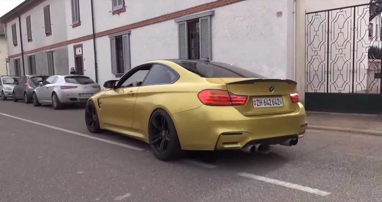 BMW M4 Akrapovic - Coub