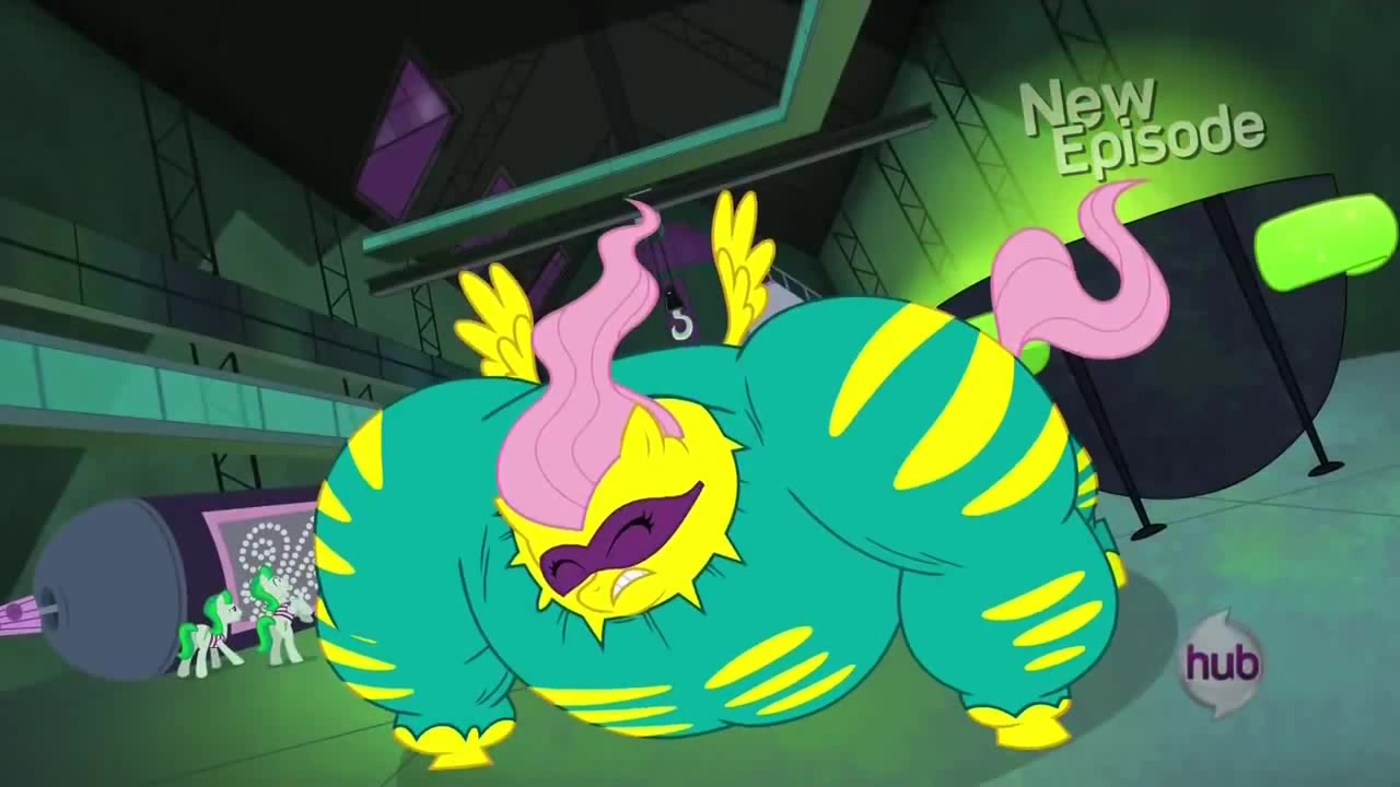 Angry Flutterhulk (power ponies) - Coub