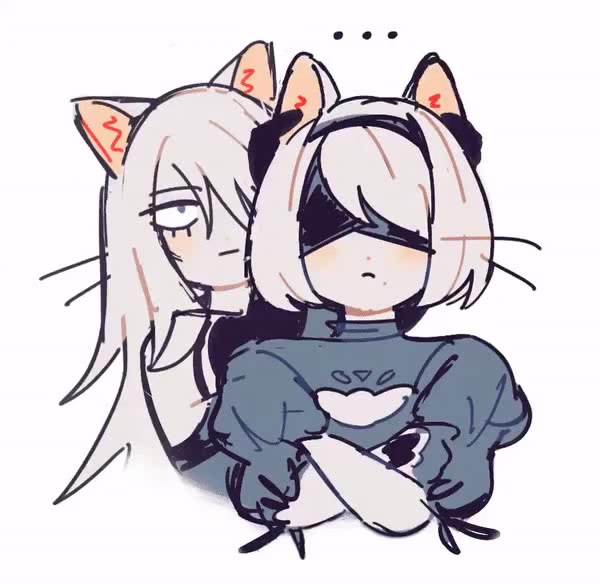 neko 2B - Coub