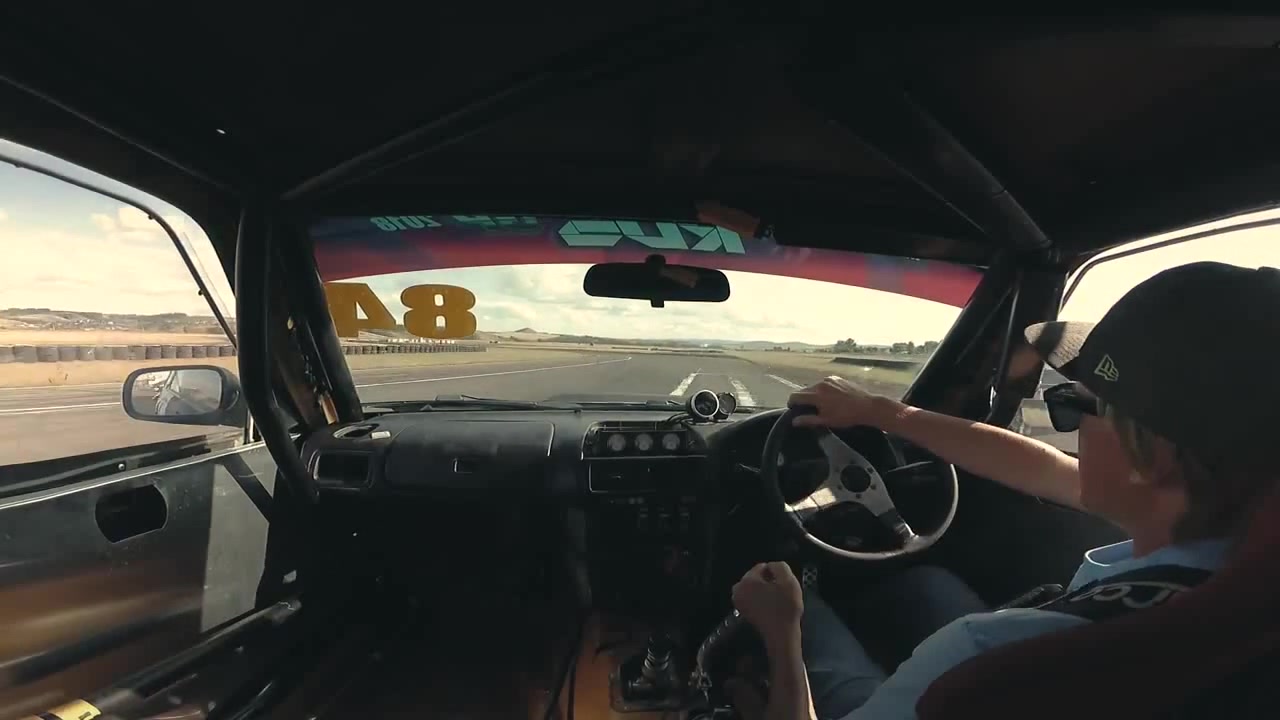 Subaru Forester drift from the inside - Coub