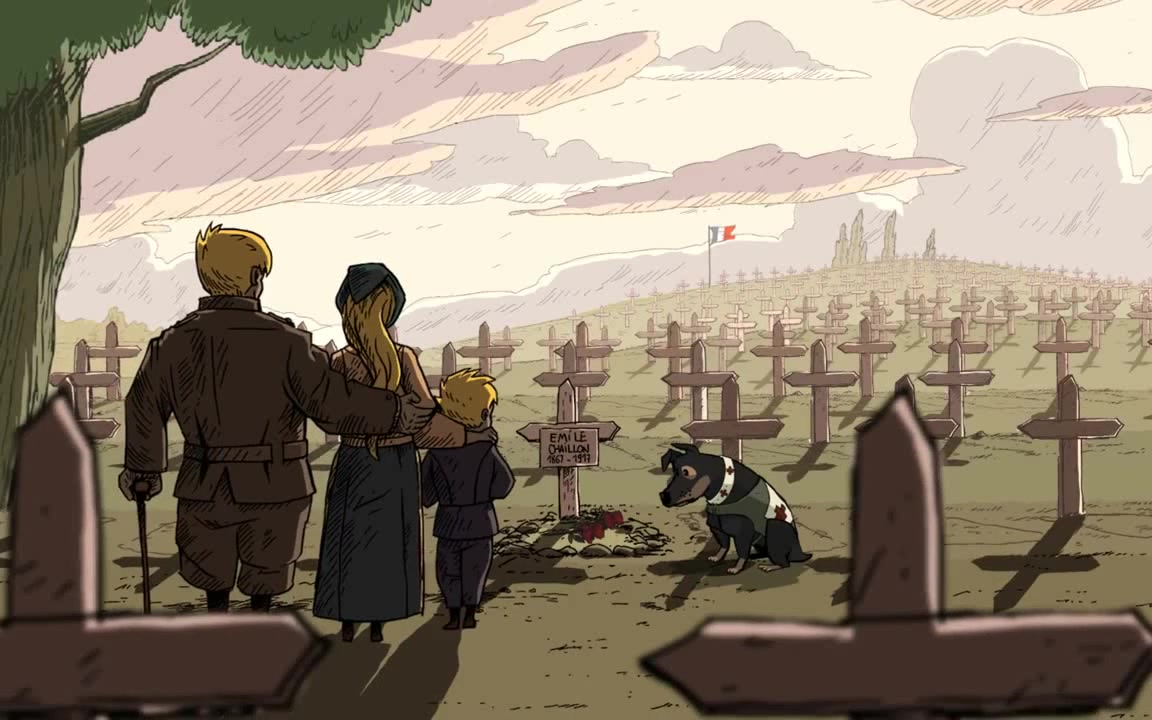 Valiant Hearts: The Great War the end((( - Coub